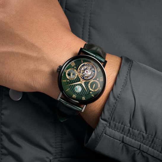 Thomas Earnshaw Celestial Halley Green Dial Men's Watch ES-8262-0F ...