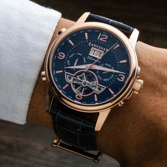 Thomas Earnshaw Marylebone Blue Dial Men's Watch ES-8177-07 ...