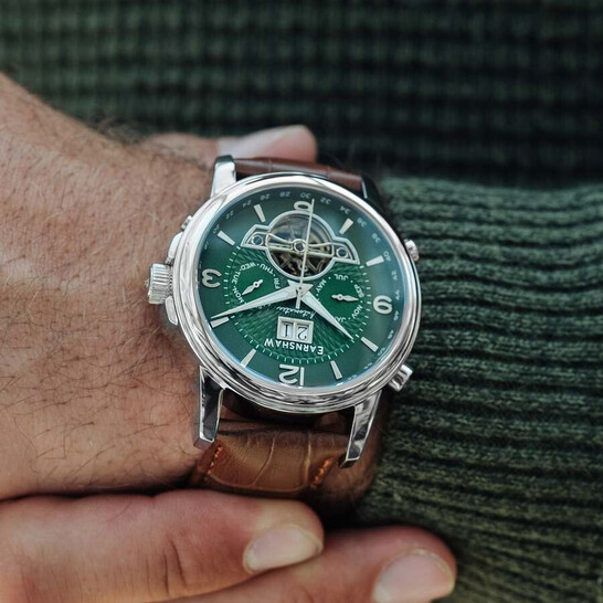 Thomas Earnshaw Marylebone Green Dial Men's Watch ES-8177-02 ...
