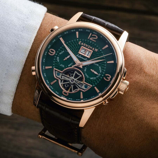 Thomas Earnshaw Marylebone Green Dial Men's Watch ES-8177-0A ...