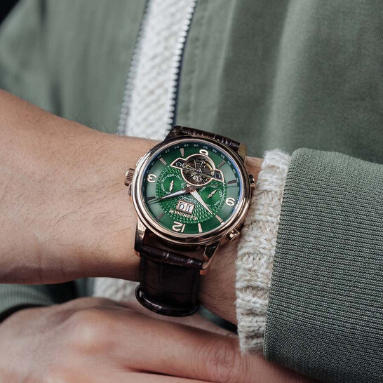 Thomas Earnshaw Marylebone Green Dial Men's Watch ES-8177-0A ...