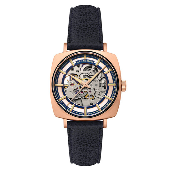 Thomas Earnshaw Moorgate Rose Gold-tone Dial Men's Watch ES-8319-04 ...
