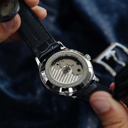 Thomas Earnshaw Scientists Faraday Double Barrel White Dial Men's Watch ...