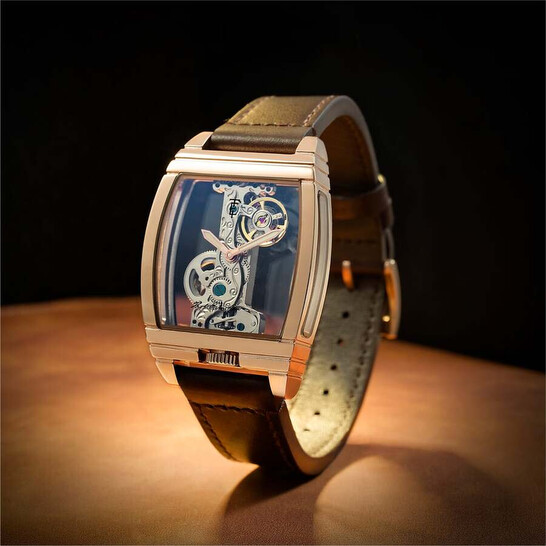 Thomas Earnshaw Wolver Bridge Transparent Dial Men's Watch ES-8299-04 ...