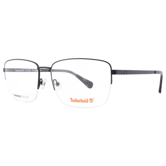 Timberland Demo Rectangular Men's Eyeglasses TB50059 001 64 ...