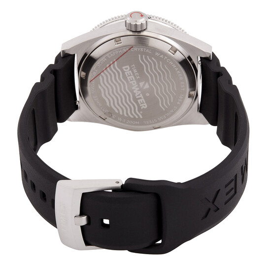 Timex Deepwater Reef Quartz Black Dial Men's Watch TW2W75000 ...