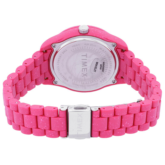 Timex Legacy Ocean Quartz Pink Dial Ladies Watch TW2V77200 TW2V77200JR 194366259636 - Watches ...