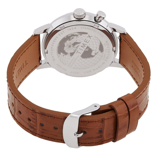 Timex Marlin Quartz Moon Phase Green Dial Men's Watch TW2W51000VQ ...