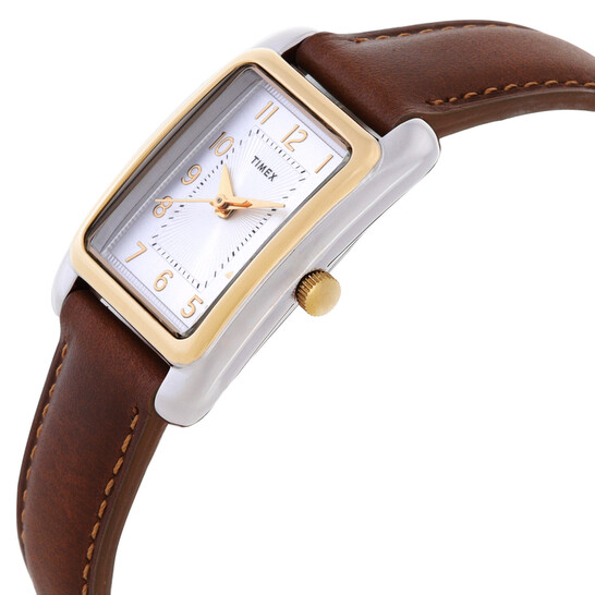 Timex Meriden Quartz Silver Dial Ladies Watch TW2R89600JT 753048797547 ...