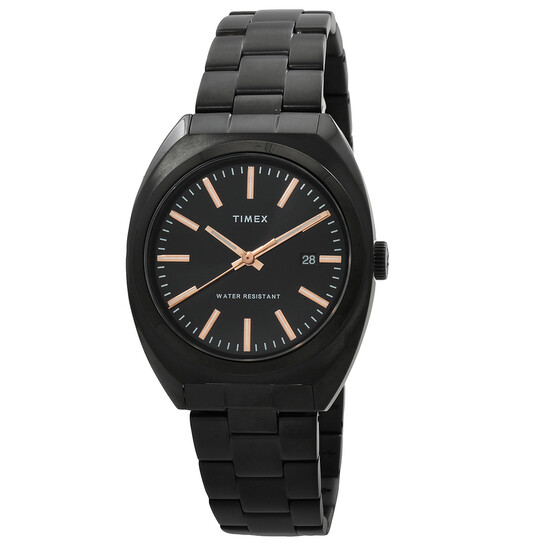 Timex Milano XL Quartz Black Dial Men's Watch TW2U15500 194366028584 ...