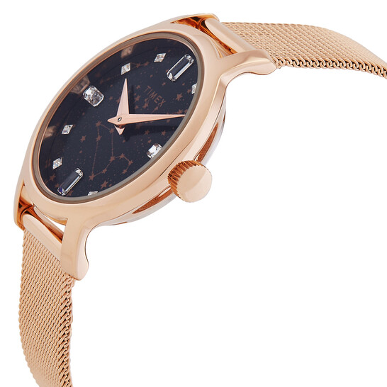 Timex Transcend Celestial Quartz Crystal Ladies Watch TW2V52100 ...