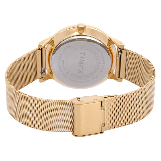 Timex Transcend Quartz Black Dial Ladies Watch TW2W19700 194366295061 - Watches, Transcend ...