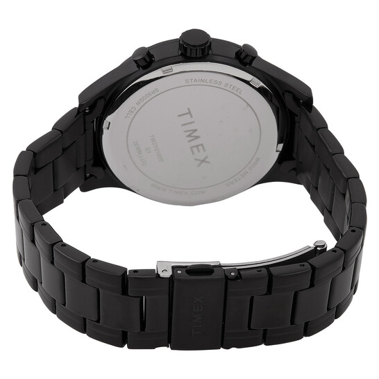 Timex Trend Chronograph Quartz Black Dial Men's Watch TW2Y01600 ...