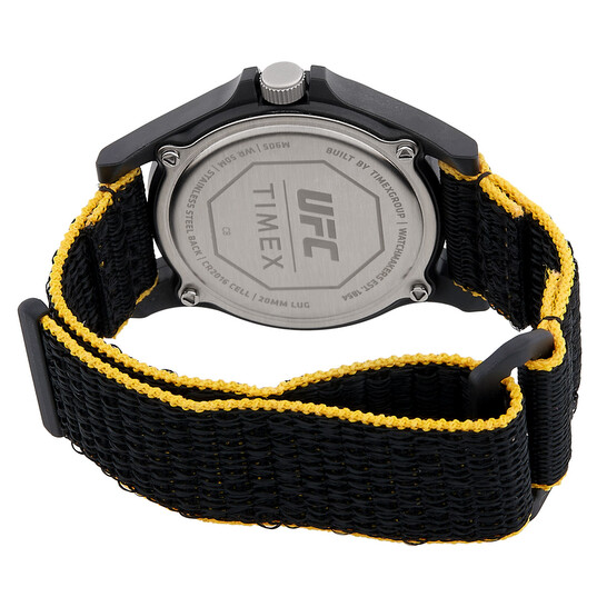 Timex UFC Apex Quartz Yellow Dial Men's Watch TW2V62200JT 194366426304 ...