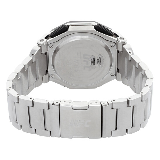 Timex UFC Colossus Alarm World Time Quartz Analog-Digital Black Dial ...