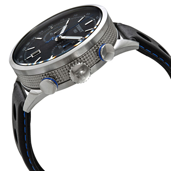 Tissot Alpine on Board Chronograph Automatic Black Dial Watch T123.427 ...