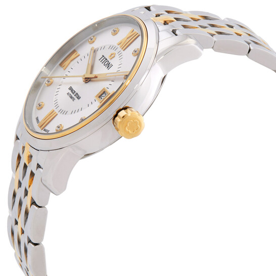 Titoni Space Star Automatic Silver Dial Men's Watch 83538 SY-099 ...