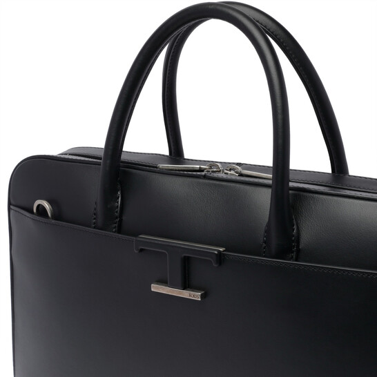 Tod's T Timeless Briefcase XBMTSILS300RLX_B999 - Handbags - Jomashop