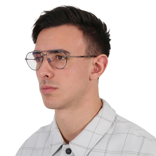 Tom Ford Blue Light Block Pilot Men's Eyeglasses FT5829-B 008 57 ...