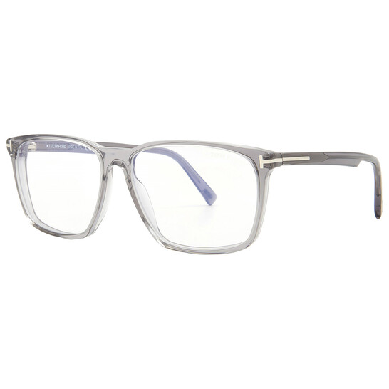Tom Ford Blue Light Block Square Men's Eyeglasses FT5959-B 020 56 ...