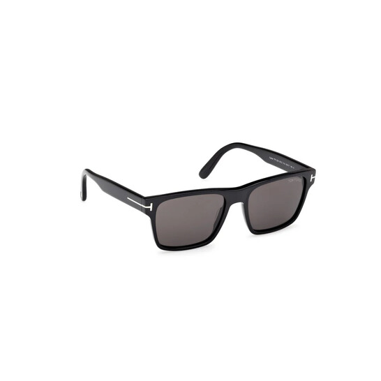 Tom Ford Calder Smoke Square Men's Sunglasses FT1205 01A 55 ...