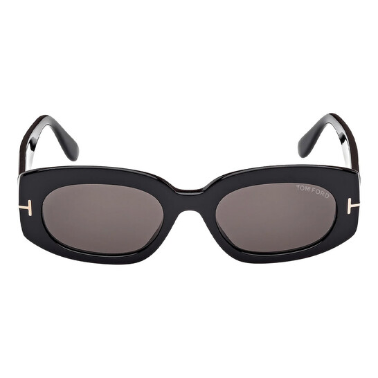 Tom Ford Cielle Smoke Oval Ladies Sunglasses FT1187 01A 52 889214549204 ...