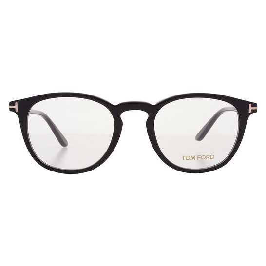 Tom Ford Demo Round Unisex Eyeglasses FT5401 001 49 664689800032 ...