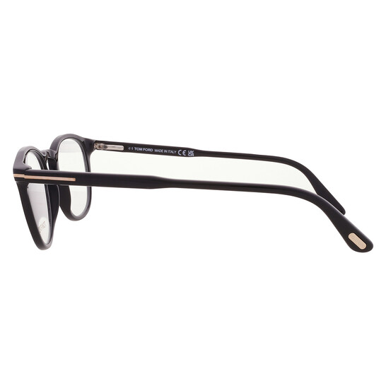 Tom Ford Demo Round Unisex Eyeglasses FT5401 001 49 664689800032 ...