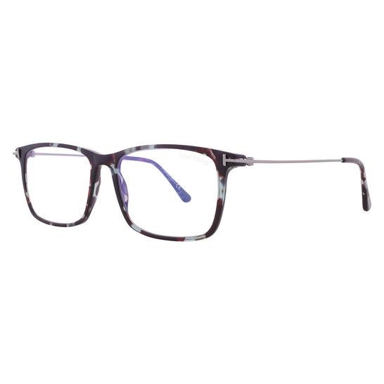 Tom Ford Demo Square Men's Eyeglasses FT5758-B 055 56 889214268488 ...