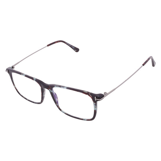 Tom Ford Demo Square Men's Eyeglasses FT5758-B 055 56 889214268488 ...