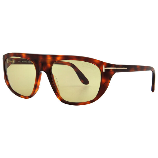 Tom Ford Edward Amber Mask Men's Sunglasses FT1002 53E 58 889214384959 ...