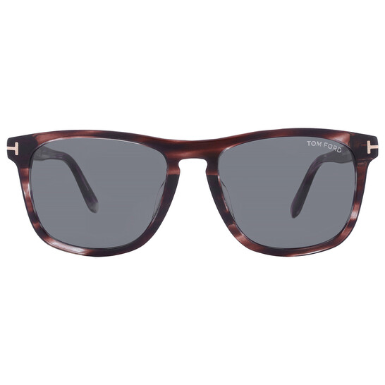 Tom Ford Gerard Smoke Square Men's Sunglasses FT0930-F 56A 56 ...