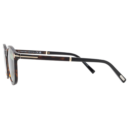 Tom Ford Jayson Green Square Men's Sunglasses FT1020 52N 52 ...