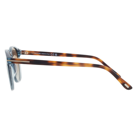 Tom Ford Lewis Brown Gradient Oval Men's Sunglasses FT1097 90F 53 ...