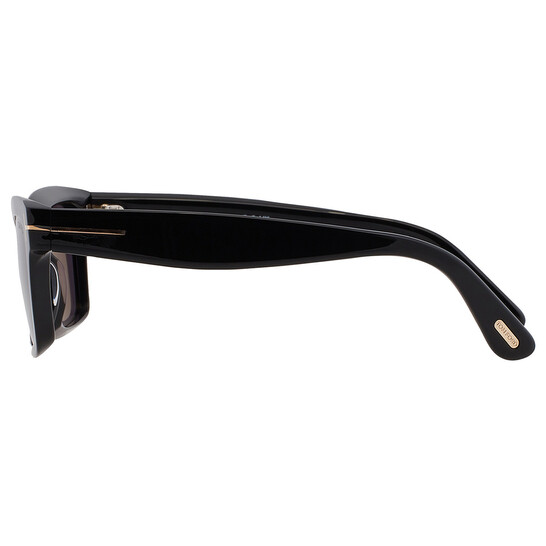 Tom Ford Mikel Smoke Cat Eye Ladies Sunglasses FT1085 01A 54 ...