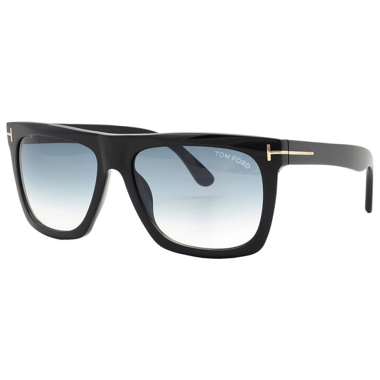 Tom Ford Morgan Gradient Blue Browline Unisex Sunglasses FT0513 01W 57 ...