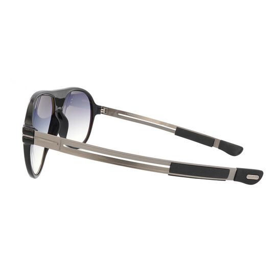 Tom Ford Oscar Smoke Gradient Pilot Men's Sunglasses FT0881 01B 60 ...