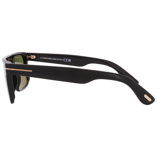 Tom Ford Philippe Green Browline Men's Sunglasses FT0999 01N 58 ...