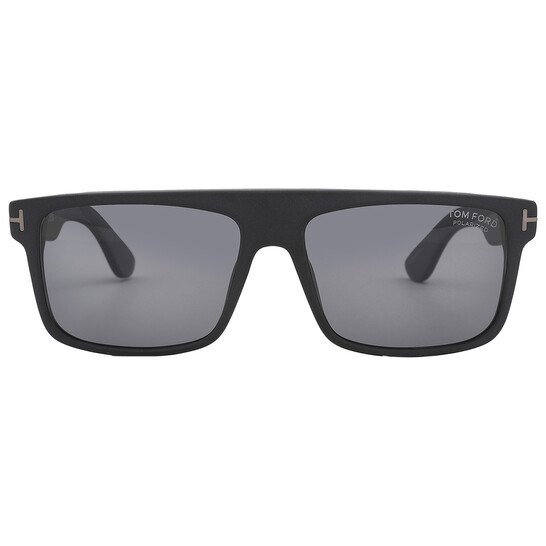Tom Ford Philippe Polarized Smoke Browline Men's Sunglasses FT0999-N ...