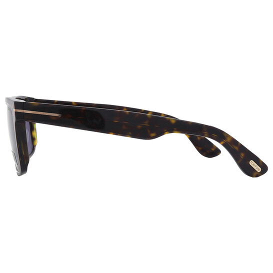 Tom Ford Philippe Smoke Rectangular Men's Sunglasses FT0999 52A 58 ...