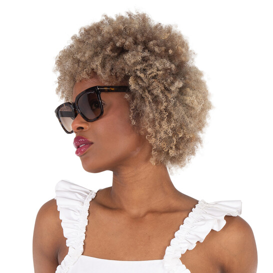 Tom Ford Selby Brown Gradient Square Ladies Sunglasses FT0952 52F 55 ...