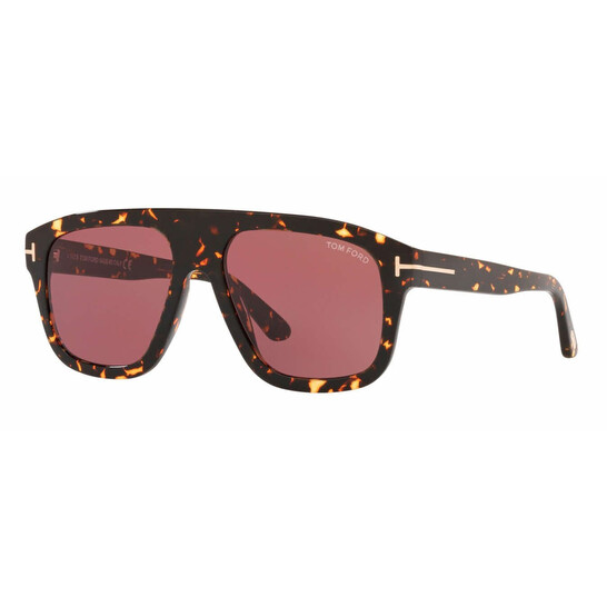 Tom Ford Thor Bordeaux Pilot Sunglasses FT0777 52S 56 889214121011 ...