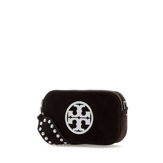 Tory Burch Brown Suede Crossbody Bag 174301_201 - Handbags - Jomashop