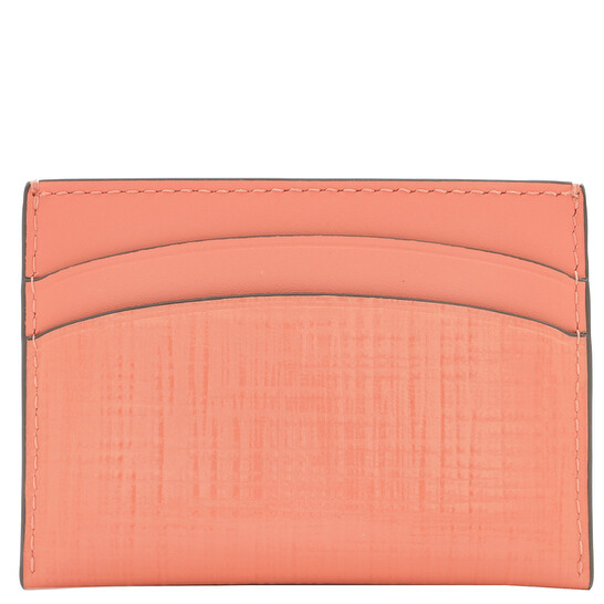 Tory Burch Crosshatched Robinson Leather Card Case 154922-650 ...