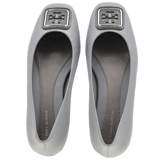 Tory Burch Georgia Pave Leather Ballet Flats, Size 7 156243-029 - Shoes ...