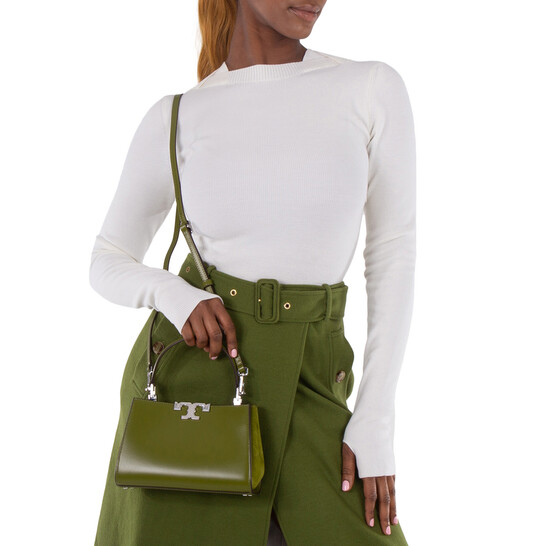 Tory Burch Ladies Matcha Green Mini Eleanor Satchel 154816-300 ...