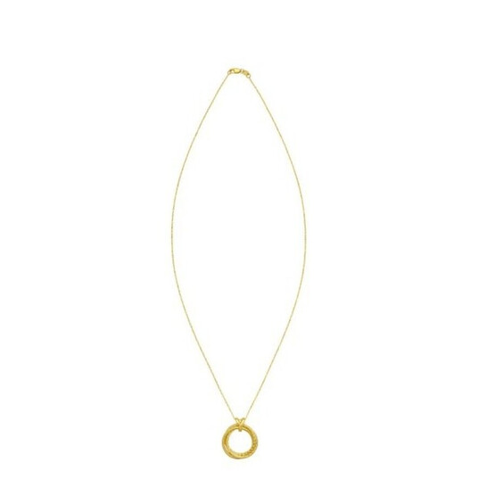 Tresorra 14K Yellow Gold Interlocking DC Trinity Necklace 67693 ...