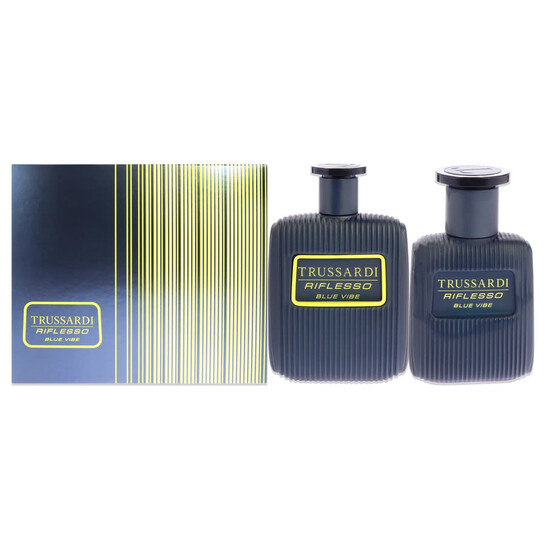 Trussardi Men's Riflesso Blue Vibe Gift Set Fragrances 8058045427452 ...