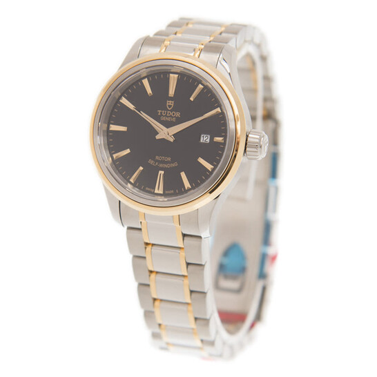 Tudor Style Automatic Black Dial Ladies Watch 12103-0003 - Watches ...