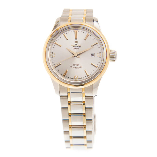 Tudor Style Automatic Champagne Dial Ladies Watch 12103-0005 - Watches ...